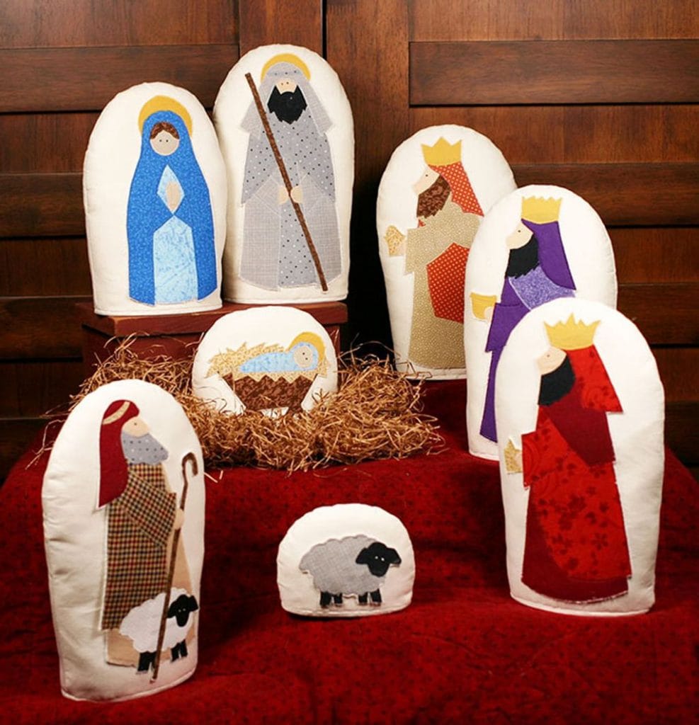 Applique Nativity Patterns | The Posy Collection